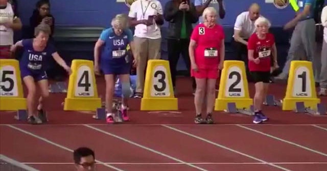 100 Year Old And 102 Year Old Runners Break World Records Cbs News