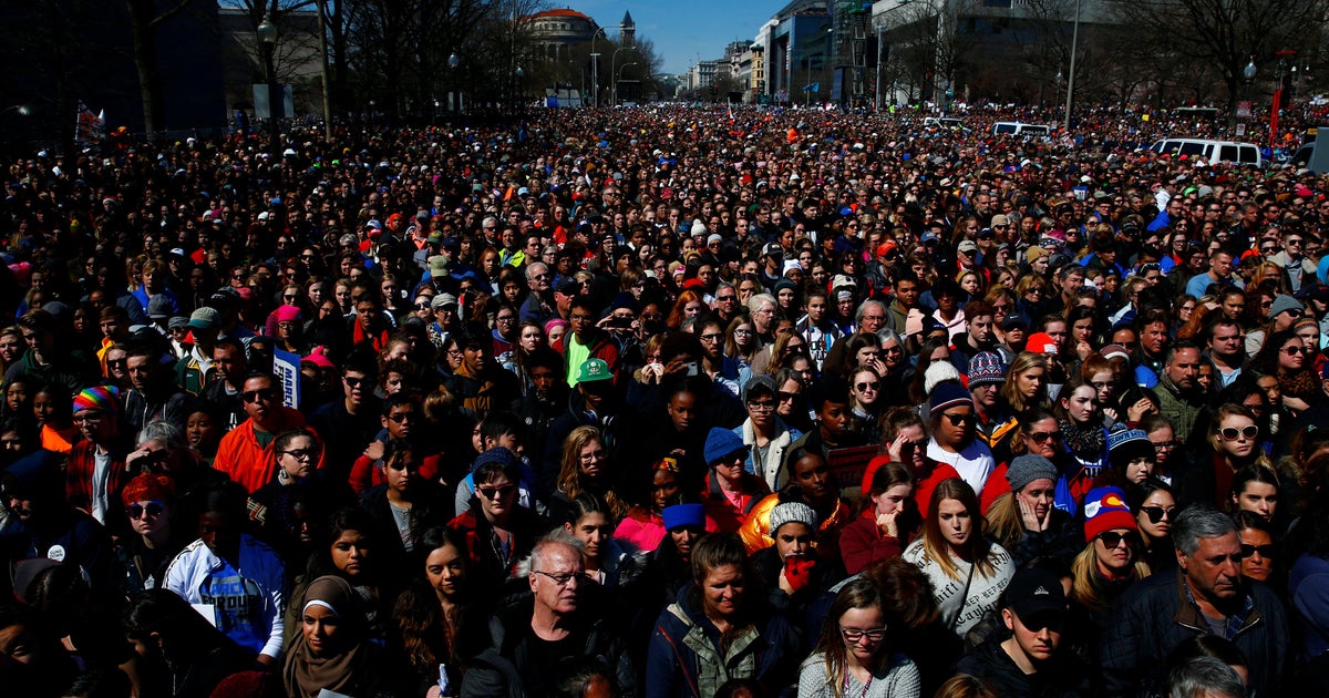 "March for Our Lives" rallies unfold nationwide - CBS News