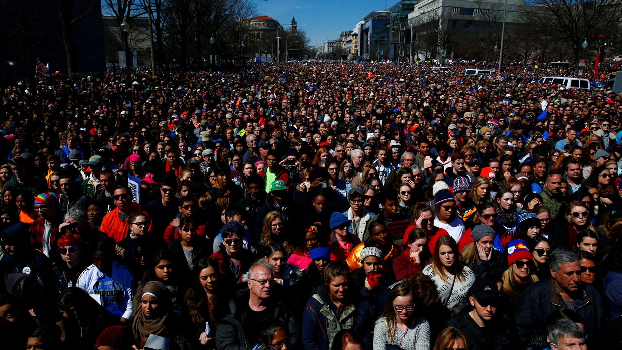 "March for Our Lives" rallies unfold nationwide - CBS News