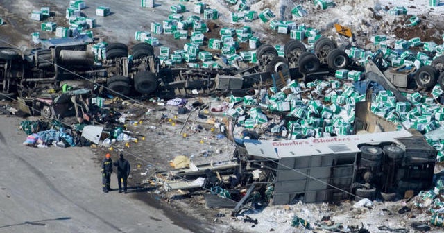 Canada mourns tragic bus crash that left 14 dead - CBS News