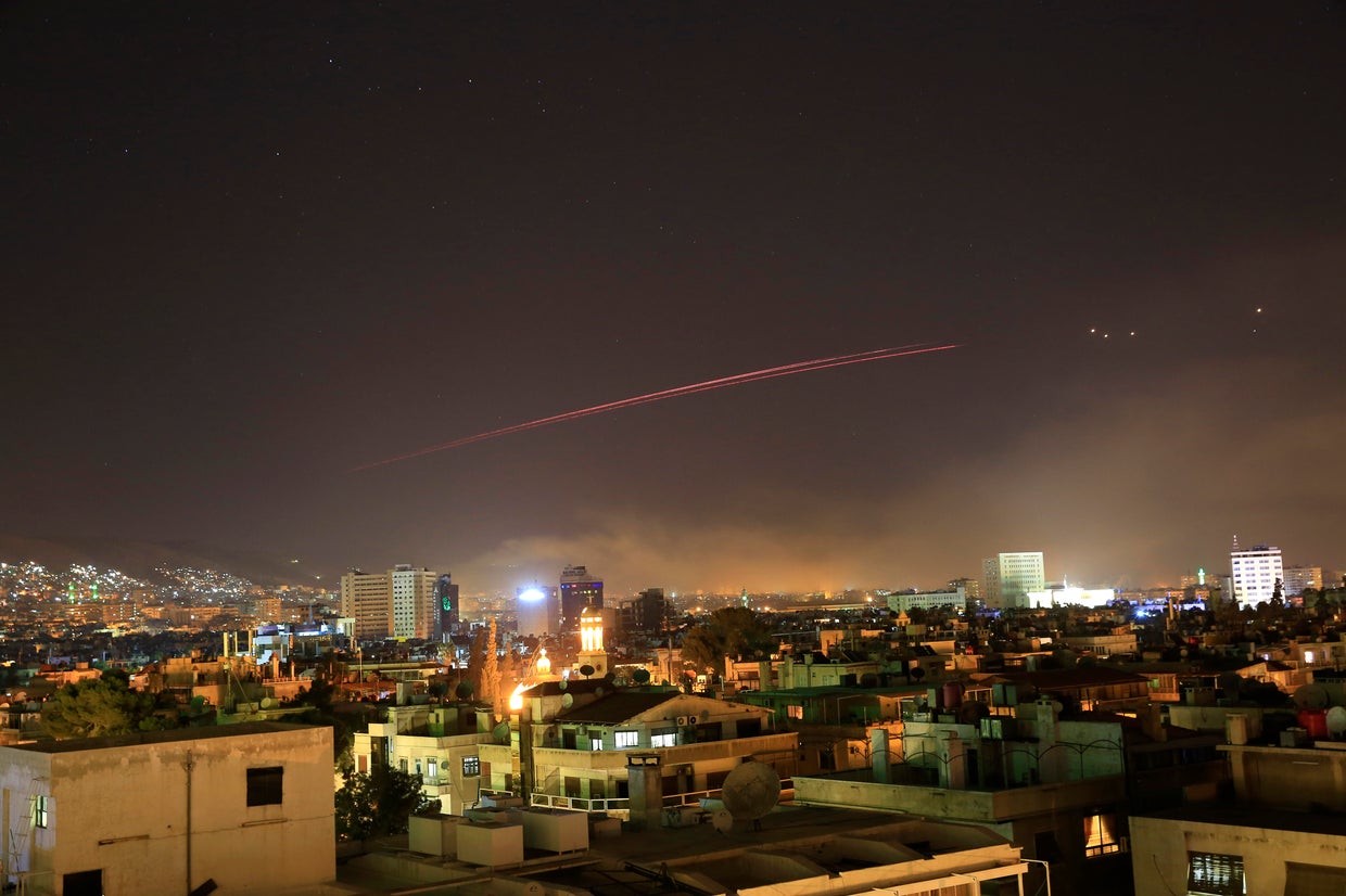 U.S. launches strike on Syria: Trump announced U.S., Britain, France ...