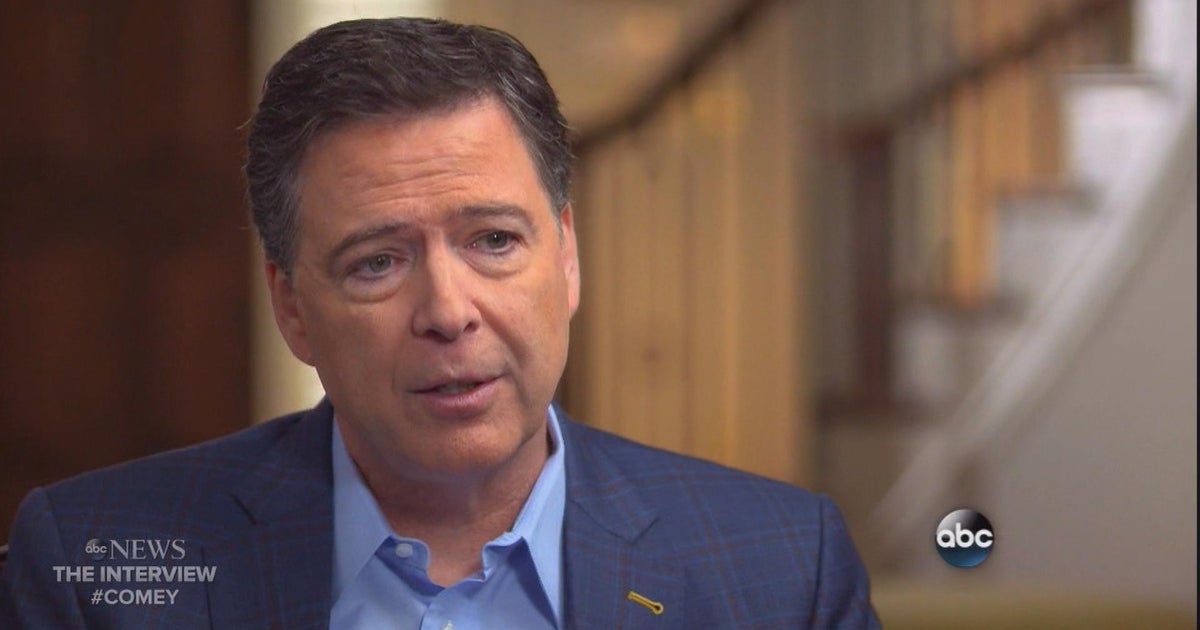 James Comey I Think Hes Morally Unfit To Be President Cbs News