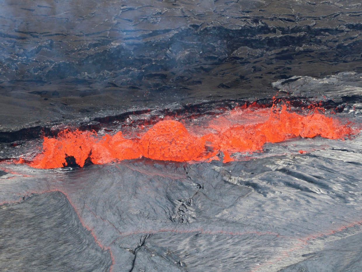 Volcanic eruption in Hawaii