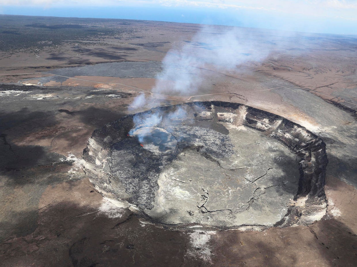 Volcanic eruption in Hawaii