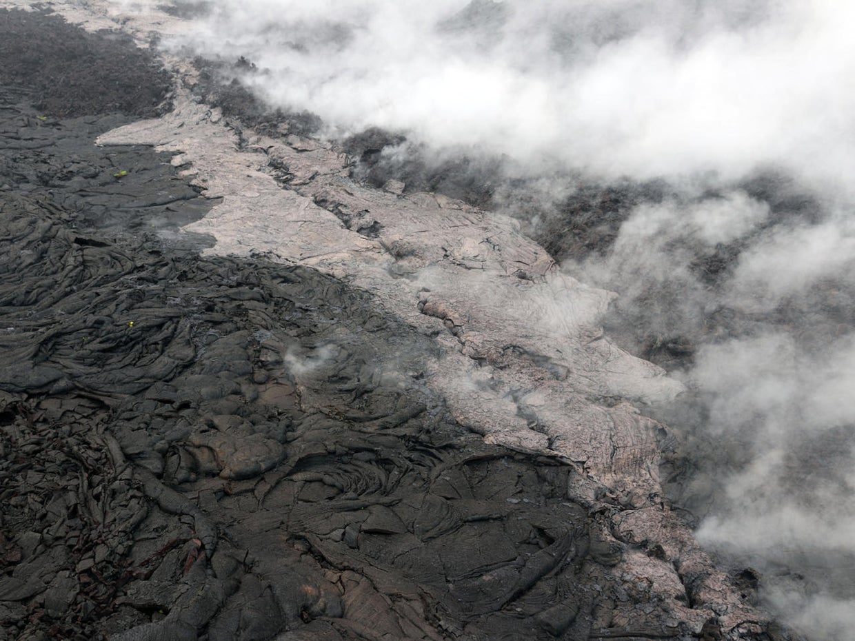 Volcanic eruption in Hawaii