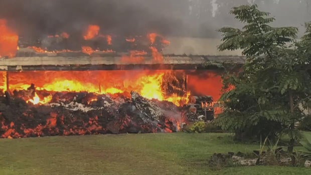 Hawaii Kilauea volcano eruption: Aerial views show slow-moving disaster ...