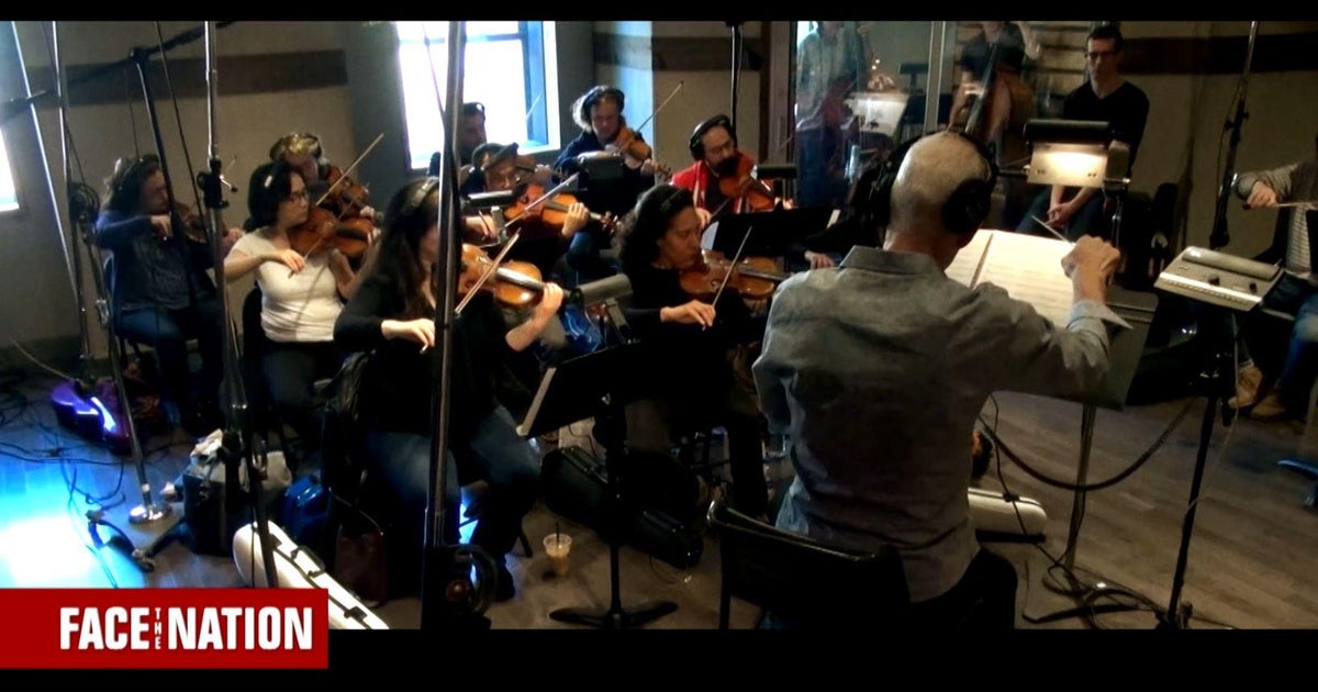 Behind the Scenes: Recording a new "Face the Nation" theme - CBS News
