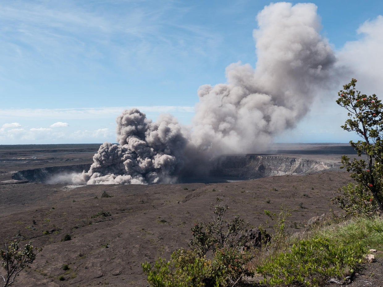 Volcanic eruption in Hawaii
