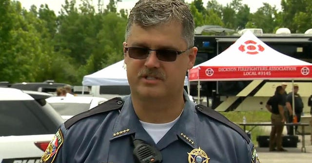 Sheriff gives emotional update on slain deputy, manhunt - CBS News