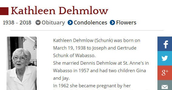 "We wanted to finally get the last word": Vengeful obit divulges woman ...