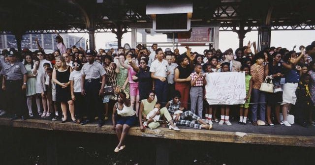 How the iconic photos taken from RFK's funeral train were almost lost ...