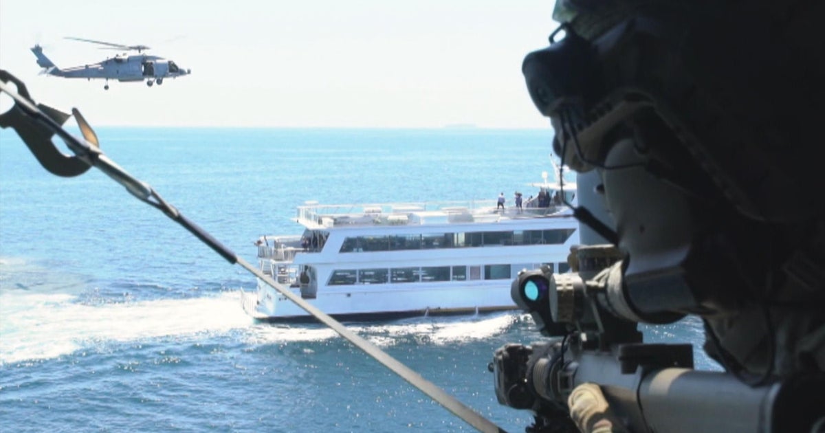 Elite Coast Guard team training for potential chemical weapons attacks ...