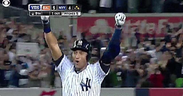 Happy 44th birthday, Derek Jeter - CBS News