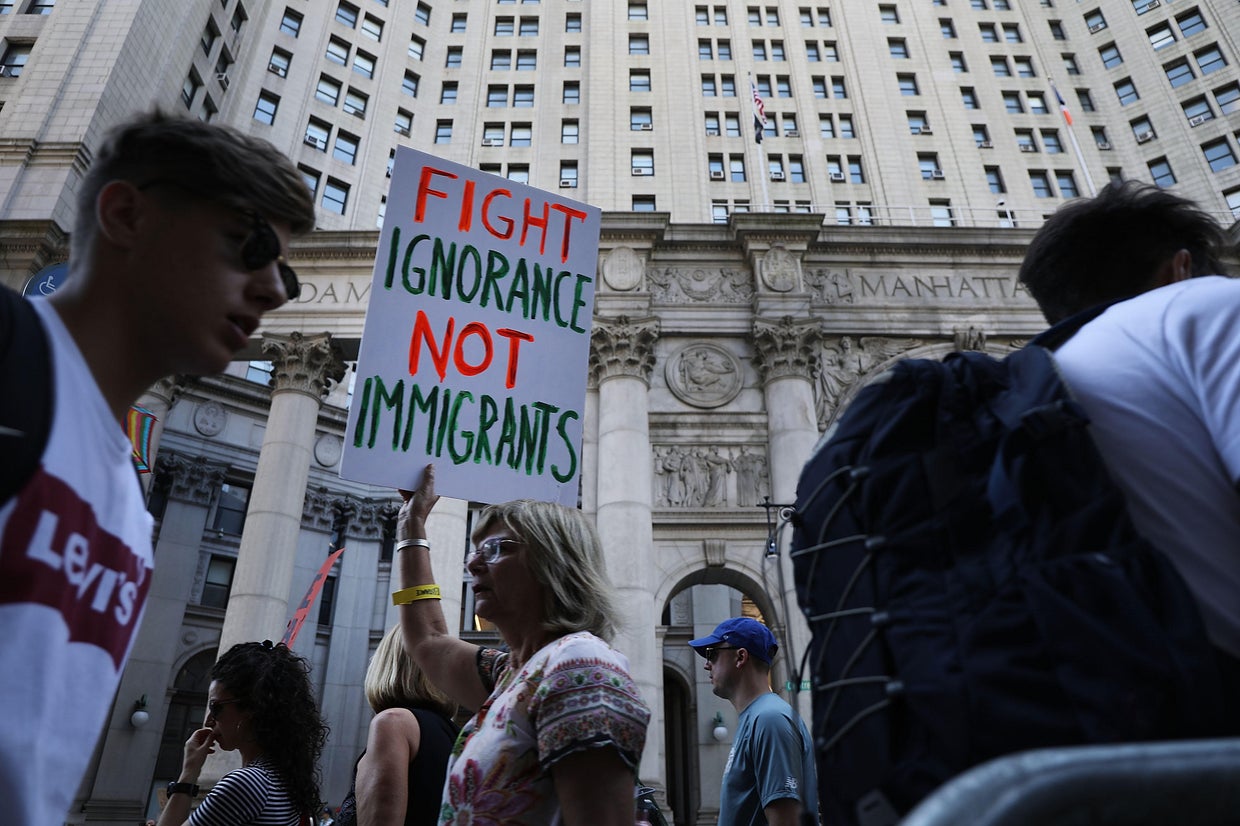 Immigration protests: Signs from marches across the U.S.