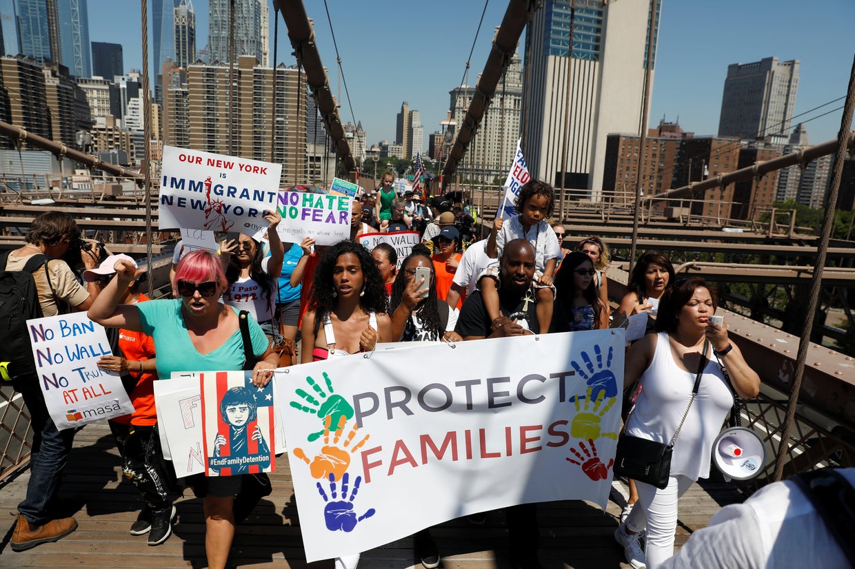 Immigration protests: Signs from marches across the U.S.