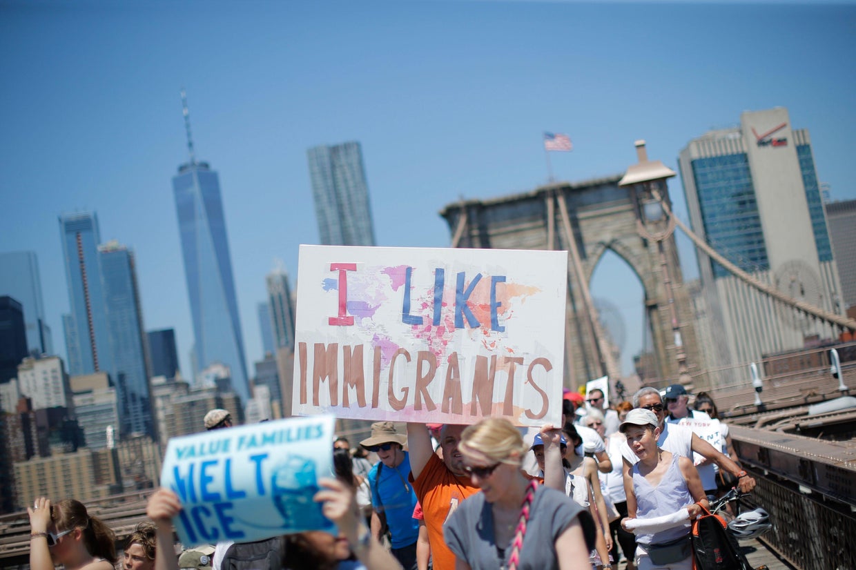 Immigration protests: Signs from marches across the U.S.