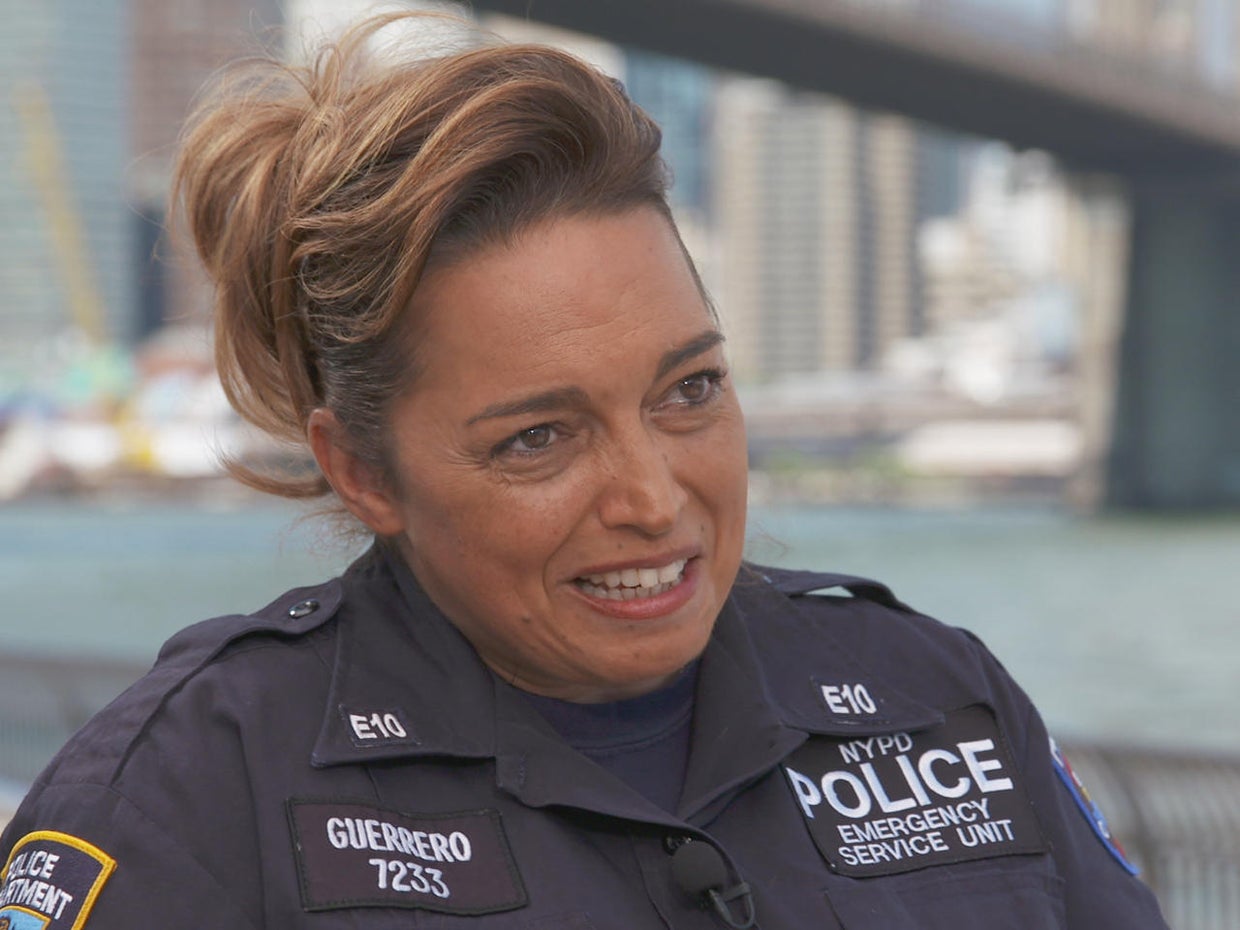 Profiles in Service: Meet the NYPD's only female counter-sniper - CBS News