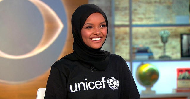 Halima Aden on being a UNICEF ambassador, returning to refugee camp ...