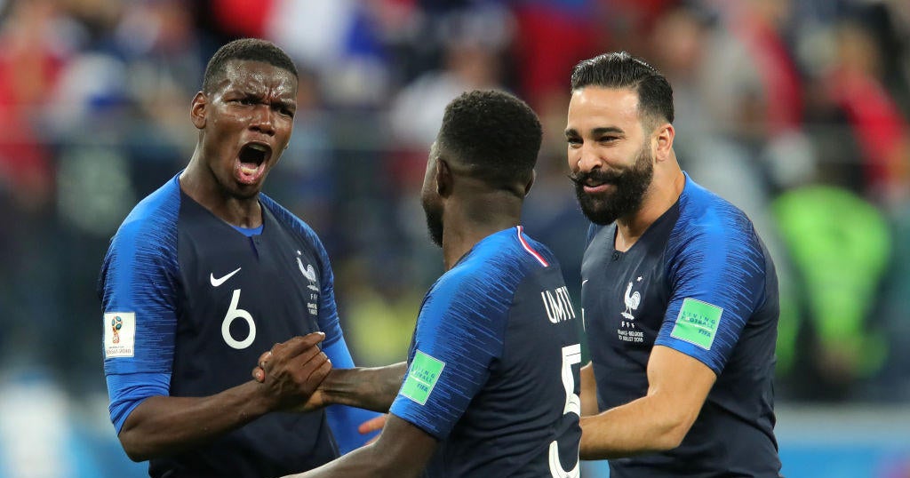 France advances to World Cup final, defeats Belgium 1-0 - CBS News