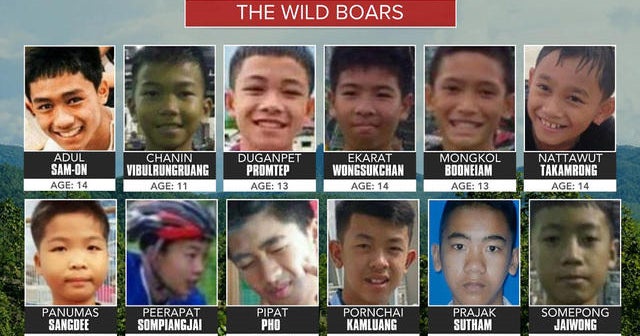 Thai soccer team recovering in the hospital after cave rescue - CBS News