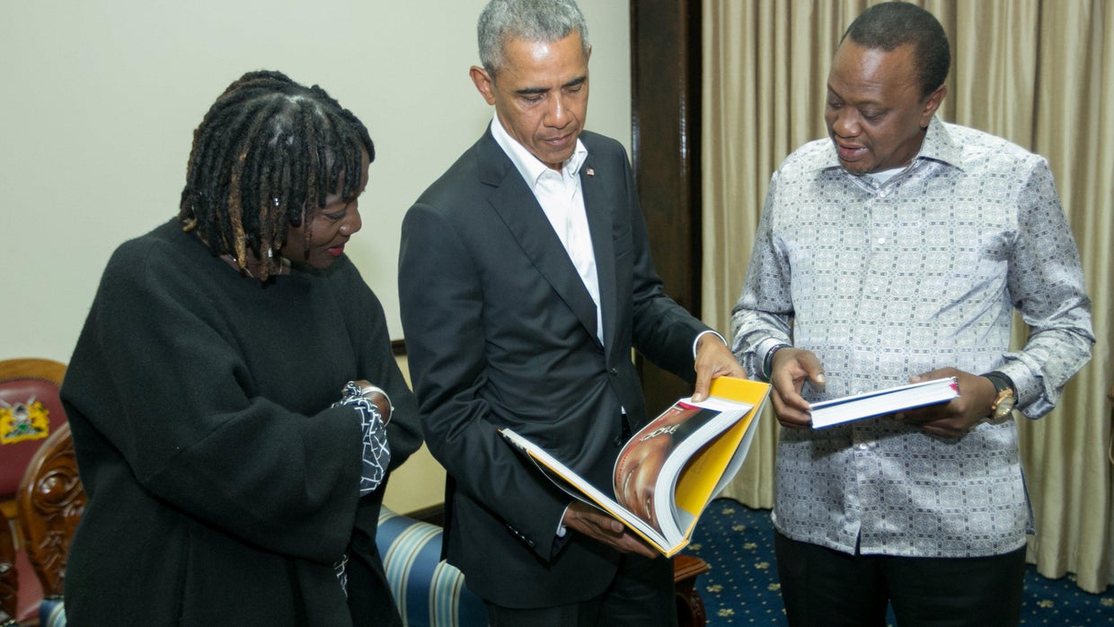 Barack Obama in Kenya for 1st time post-presidency - CBS News