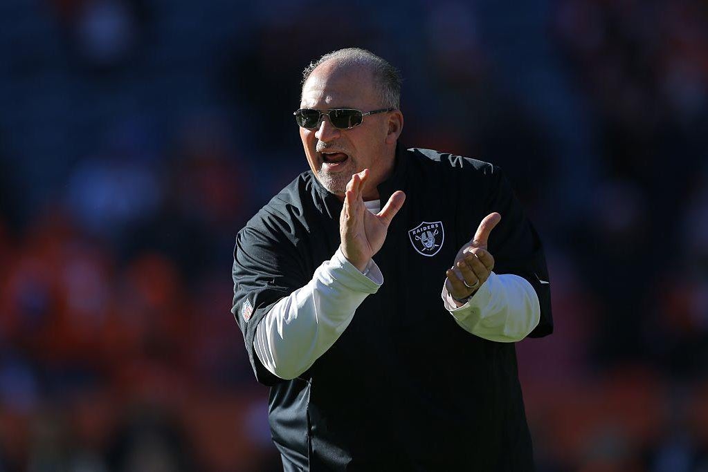 Tony Sparano, Minnesota Vikings offensive line coach, former Miami ...