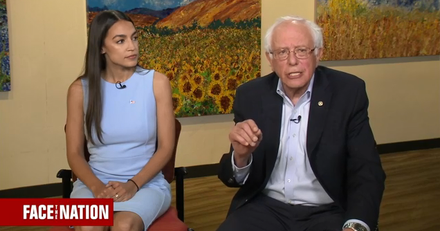 Transcript: Sen. Bernie Sanders, Alexandria Ocasio-Cortez on "Face the ...