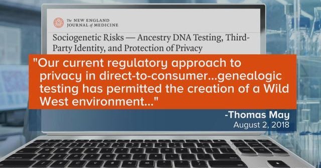 DNA privacy dilemma: Benefits and risks of at-home genetic tests - CBS News