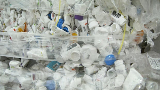 Piling up: Drowning in a sea of plastic - CBS News
