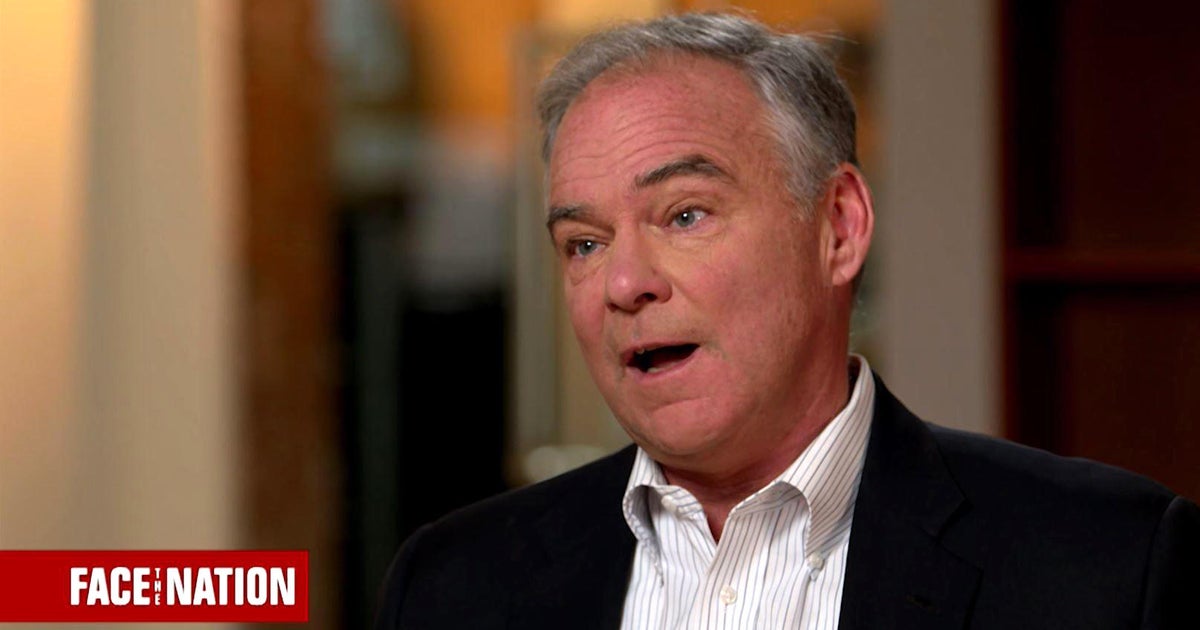 Transcript: Sen. Tim Kaine on "Face the Nation," August 12, 2018 - CBS News