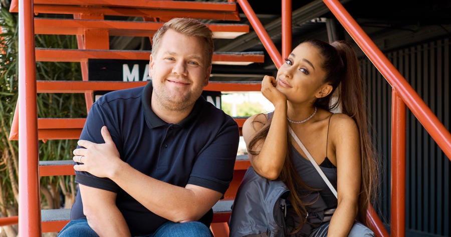 Ariana Grande belts out hits on "Carpool Karaoke" - CBS News