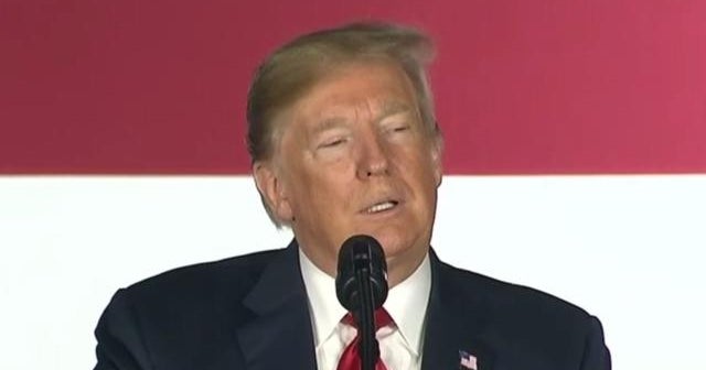 Trump says he fell asleep during Obama's speech - CBS News