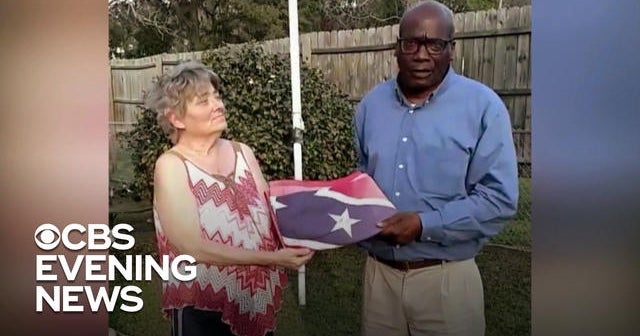 Confederate flag tears a neighborhood apart before it comes together ...