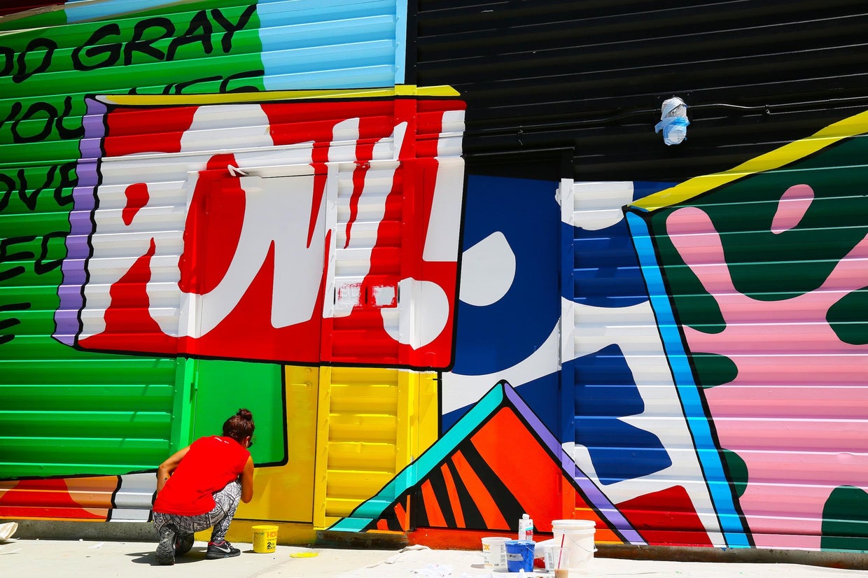 Graffiti rises at the World Trade Center site