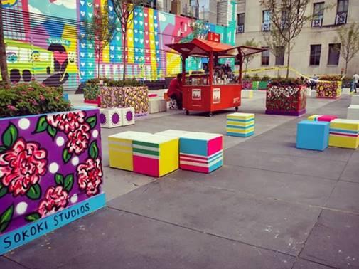 Graffiti rises at the World Trade Center site