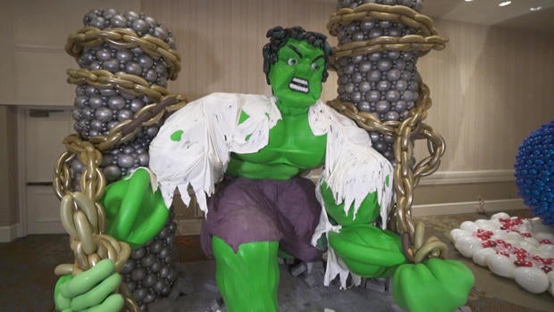 Balloon art: A POP! culture competition - CBS News