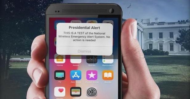 First-Ever Presidential Alert Goes Out Across US: What You Need To Know ...