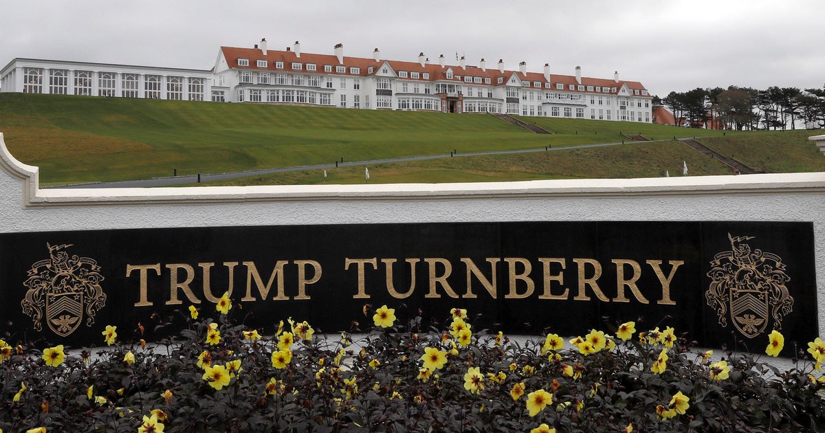 Trump's Scotland golf course lost millions last year - CBS News