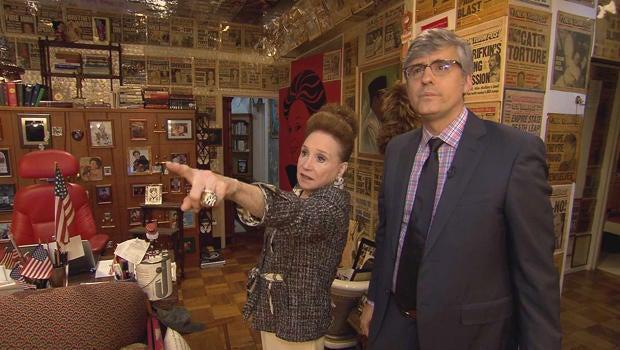 Gossip columnist Cindy Adams' bold-faced life - CBS News