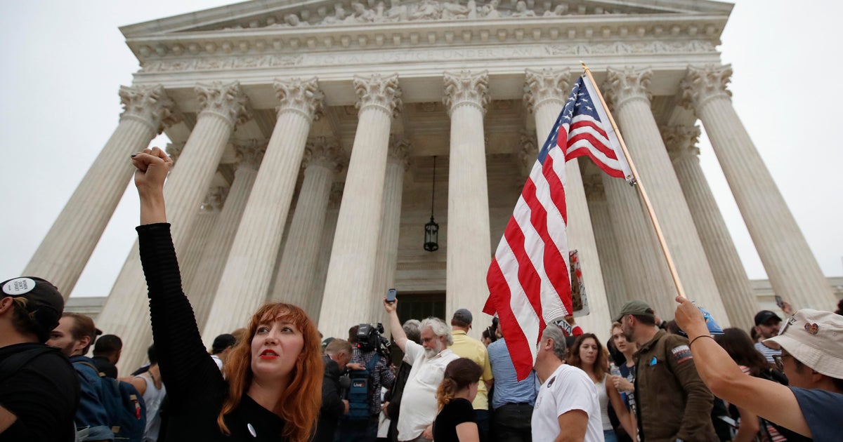 Hundreds arrested during anti-Kavanaugh protests in Washington - CBS News