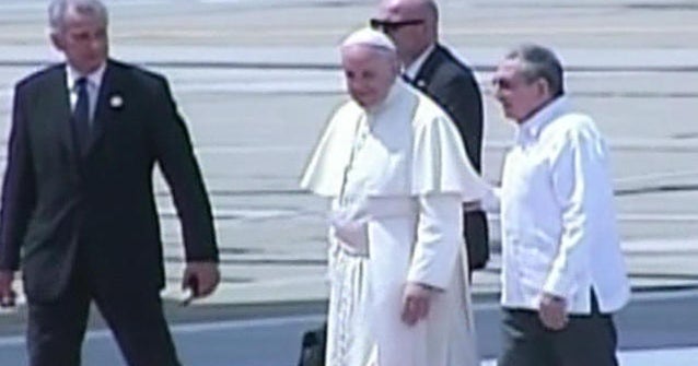 Awaiting Pope Francis' arrival to the United States - CBS News