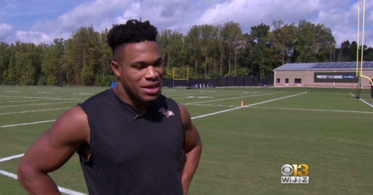Linebacker Kenny Young Reflects On Joining The Baltimore Ravens - CBS ...