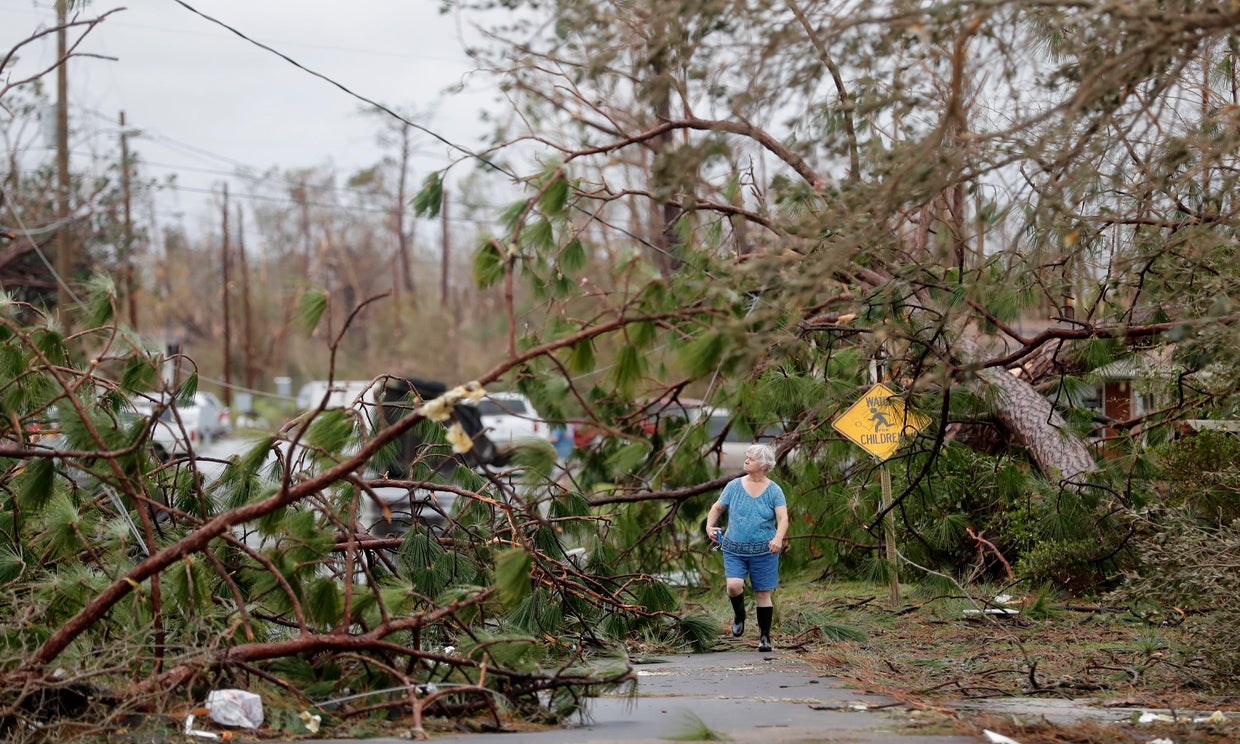 Hurricane Michael damage photos from Panama City, Mexico Beach, Florida