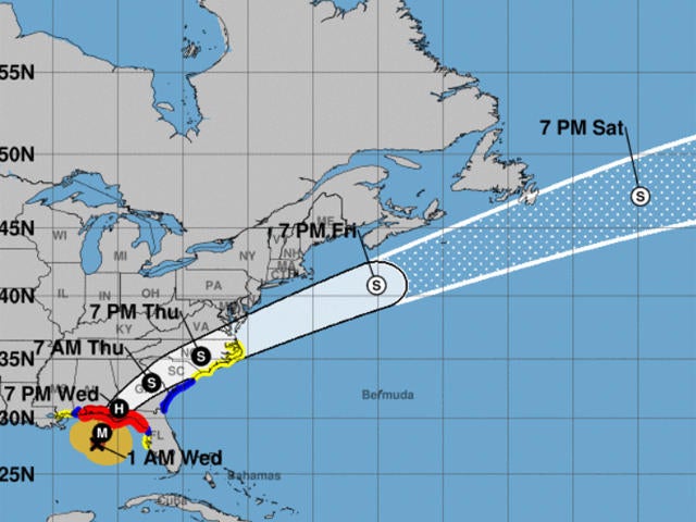 "Potentially catastrophic" Hurricane Michael makes landfall in Florida ...