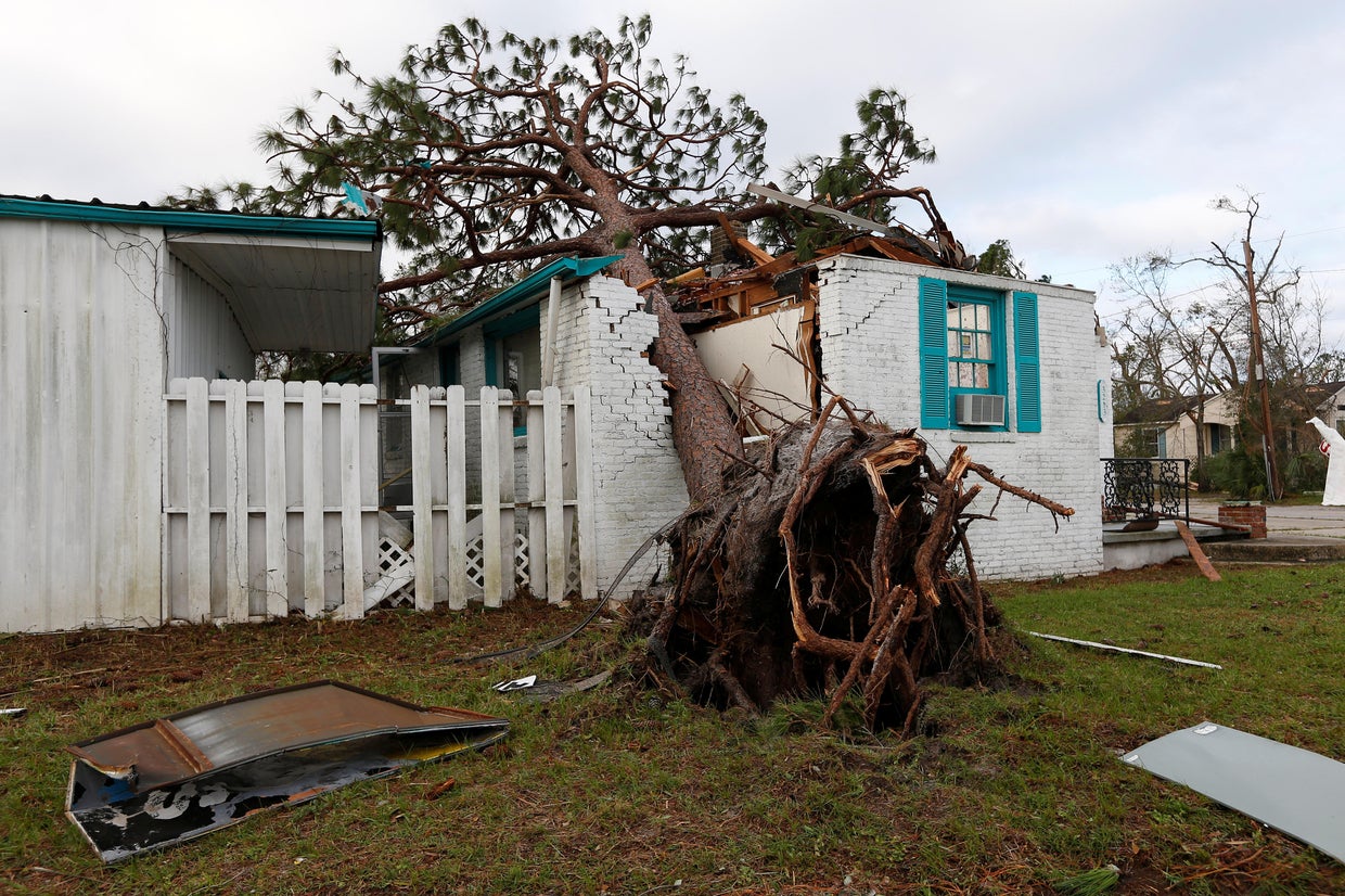 Hurricane Michael damage photos from Panama City, Mexico Beach, Florida