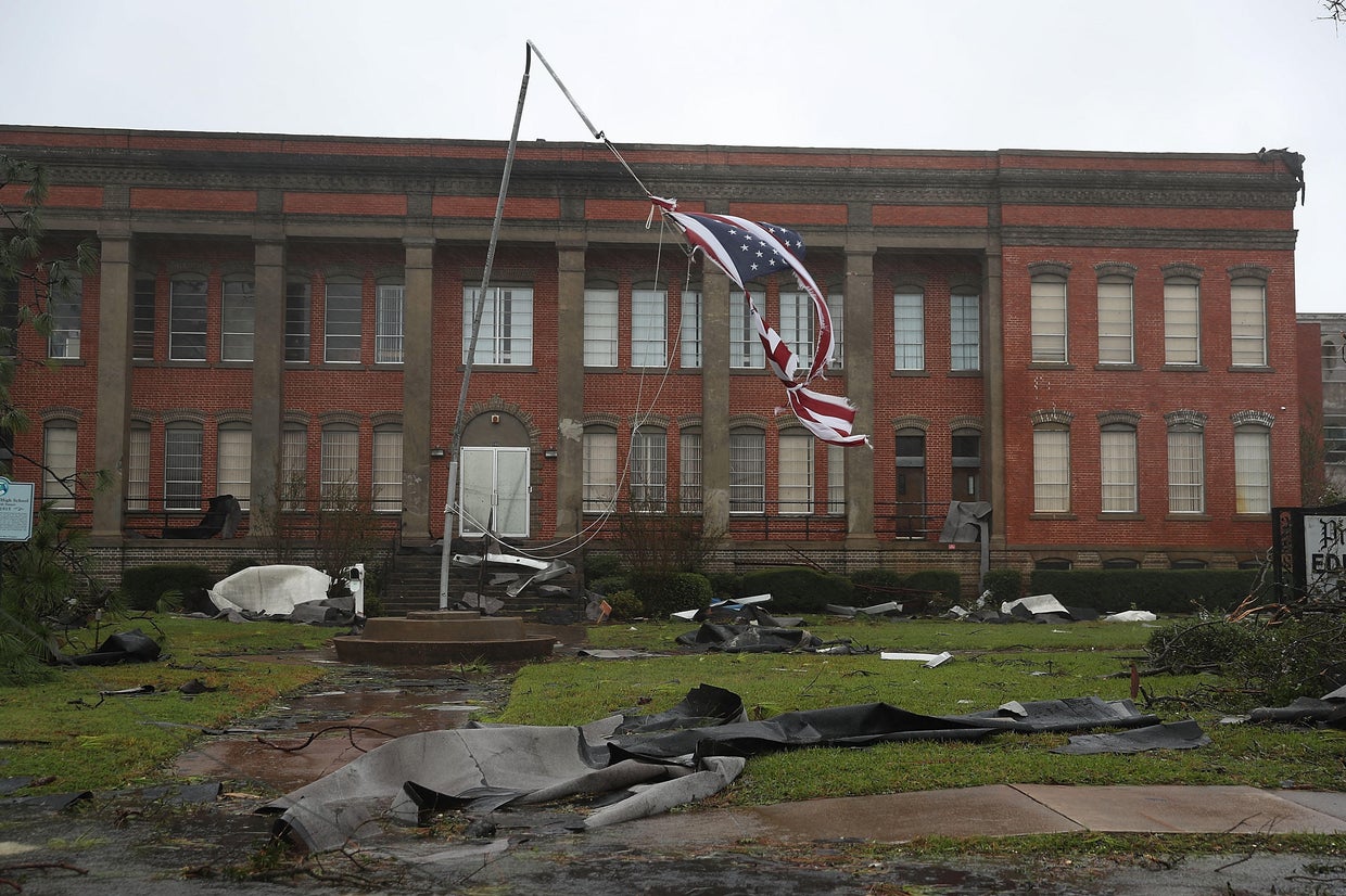 Hurricane Michael damage photos from Panama City, Mexico Beach, Florida
