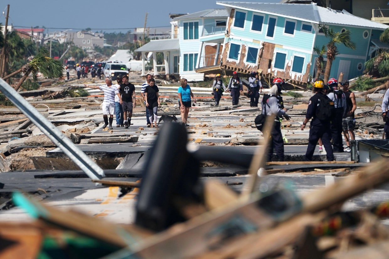 Hurricane Michael damage photos from Panama City, Mexico Beach, Florida
