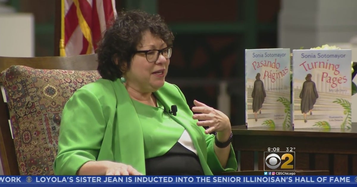 Justice Sotomayor Is 'Turning Pages' With Her New Children's Book - CBS ...