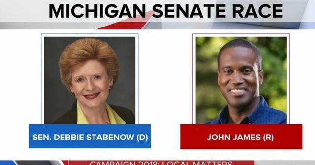 Michigan Senate candidates face off in debates before midterms - CBS News