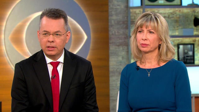 American Pastor Andrew Brunson and wife, Norine, on his release from ...